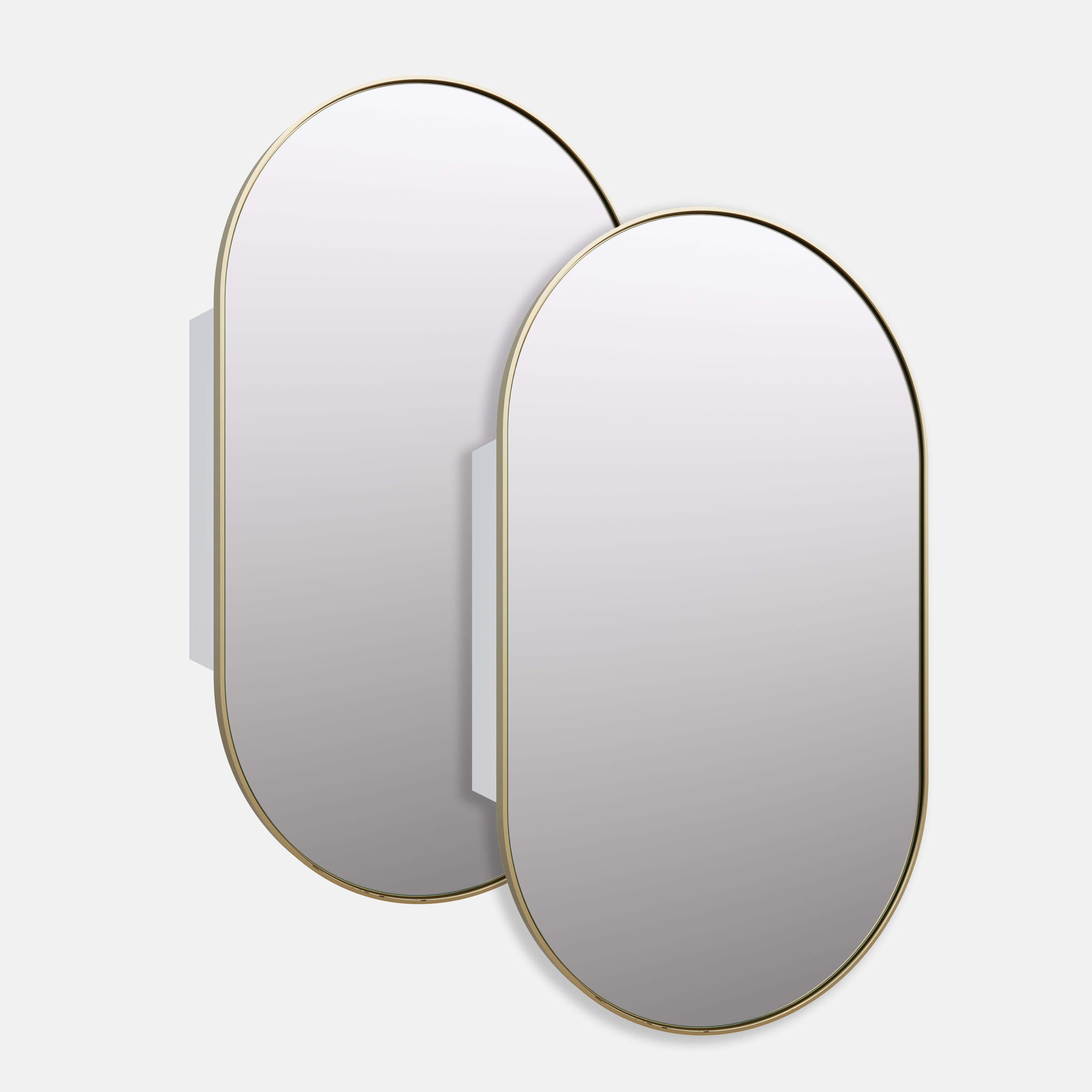 Twin Pack - Nia Pill Mirror Cabinet | 960 x 560 – Future Glass