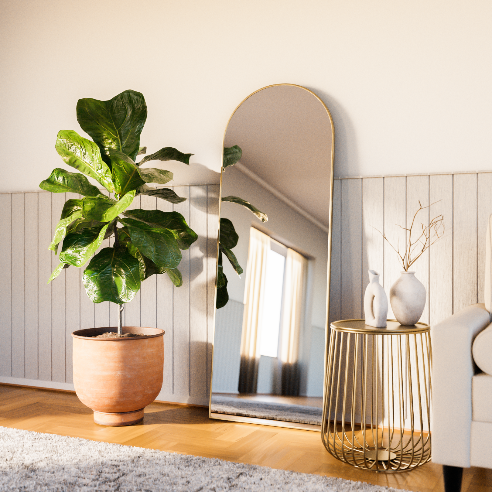 Isla Full Length Arch Mirror | 1700 x 610 – Future Glass